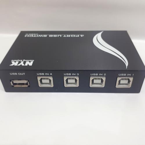 Jual Sharing SWITCH USB Printer 4 Port NYK USB 2.0 Jaminan Kualitas ...