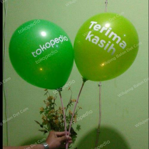 Jual Balon Sablon Balon Printing 200 Pics 1 Hari Jadi Balon Print ...