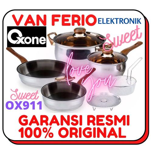 Jual ECO COOKWARE SET OX911/ PANCI SET OXONE STAINLESS STEEL OX 911 - KHUSUS INSTAN - Kota ...
