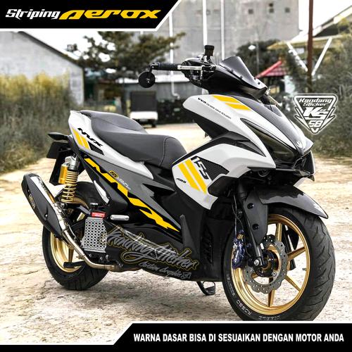 Jual Striping Aerox Malaysia NVX V2 ACTUATION 155 Sticker NVX Stiker ...