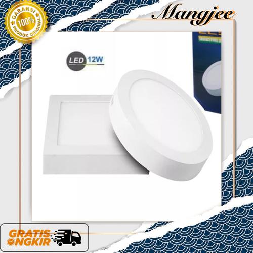 Jual LAMPU DOWNLIGHT LED PANEL OB 12W OUTBOW BULET KOTAK TEMPEL ...