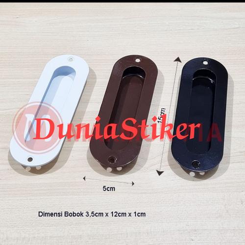 Jual TARIKAN TANAM/HANDLE TANAM PINTU SLIDING OVAL 15 CM - Jakarta ...