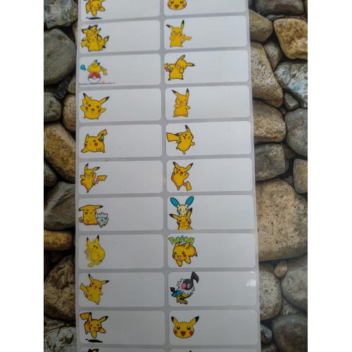 Jual STIKER LABEL NAMA WATERPROOF PIKACHU - L - Jakarta Barat - labelqu ...