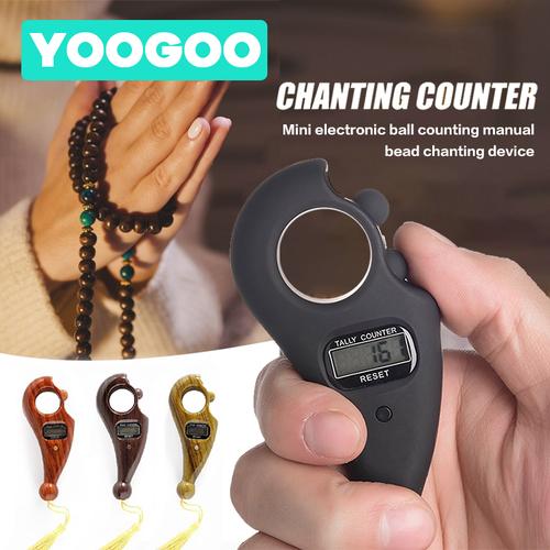 Jual YOOGOO Tasbih Digital Sultan Doa Zikir Sholat Ibadah Motif Kayu ...