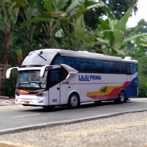 Jual Miniatur bus Laju Prima SR2 - Kab. Purbalingga - SE Miniatur bus ...