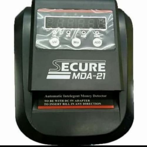 Jual mesin deteksi uang secure MDA-21 money detector tester - Jakarta ...
