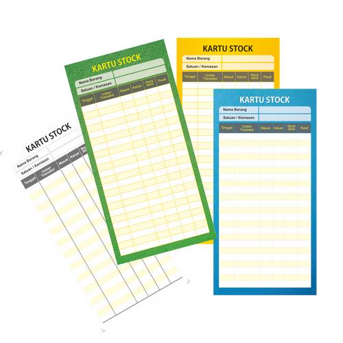 Jual Kemasan Isi 10 lembar Kartu Stock Apotek, Kartu Stok Obat, Kartu ...