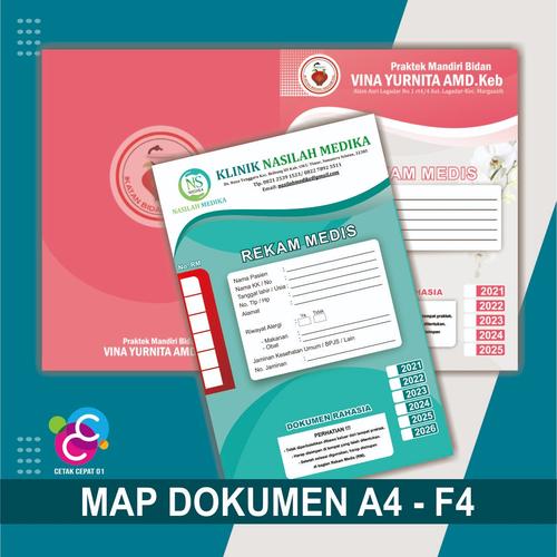 Jual Custom MAP Dokumen Rahasia, MAP Rekam Medis Pasien, MAP Proporsal ...