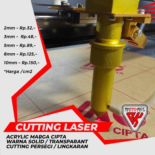 Jual Acrylic Sheet / Akrilik Lembaran ukuran Custom Persegi - 2mm - Kab ...