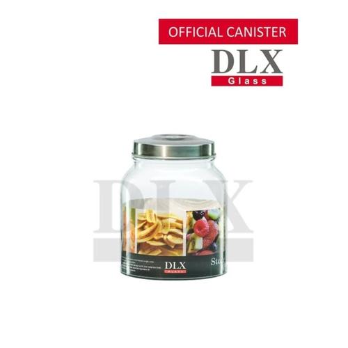 Jual Toples Kaca DLX Tipe Manise 2 Seal Glass Jar Canister 9.5 Liter ...