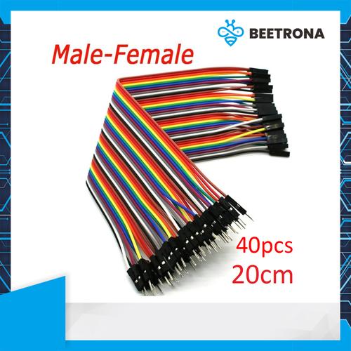 Jual Isi 40pcs Jumper Kabel Cable Male to Female Kabel untuk Arduino ...