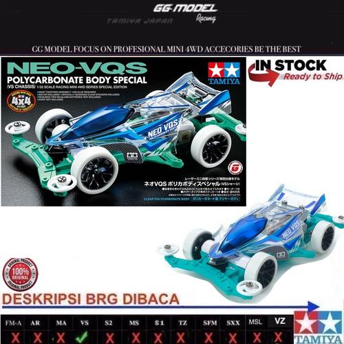 Jual TAMIYA 95633 NEO VQS POLYCARBONATE BODY SPECIAL - NON BUBBLE ...
