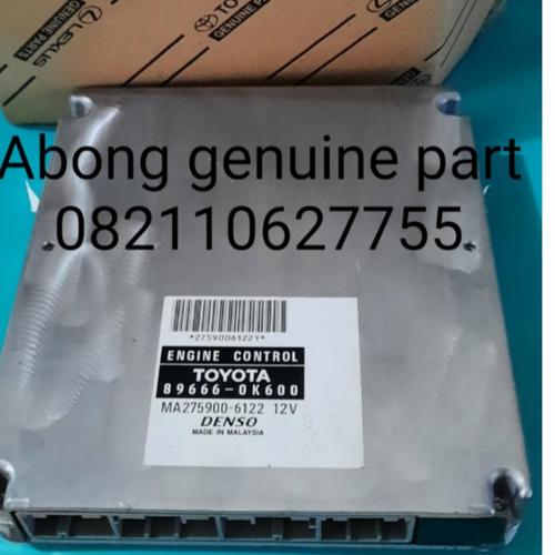 Jual COMPUTER ENGINE,CONTROL 89666-0K600 TOYOTA HILUX DIESEL MATIC ...