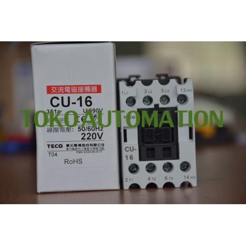 Jual CU-16 CU 16 CU16 220VAC Coil 3A1b Contact Magnetic Contactor PY10 ...