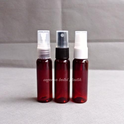 Jual botol spray 30ml botol spray amber coklat pet plastik tebal kosong ...