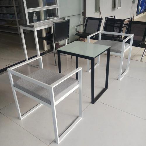 Jual SET meja&sofa besi 2sofa 1meja/modern/multifungsi /minimalis ...