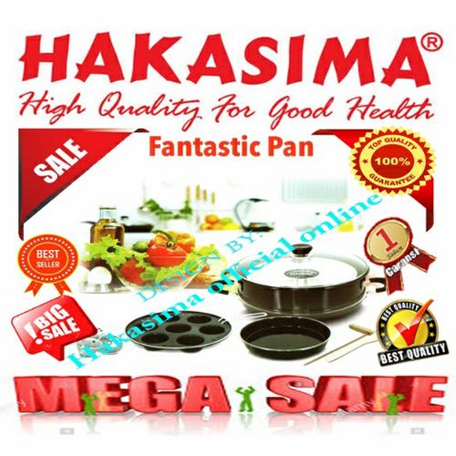 Jual HAKASIMA FANTASTIC PAN ALAT MASAK SERBAGUNA PENGGORENGAN PANCI SET ...
