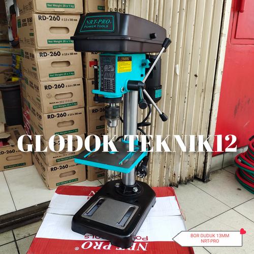 Jual BOR DUDUK 13MM NRT-PRO / BENCH DRILL BRT PRO 13MM BOR DUDUK BESI ...
