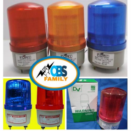 Jual Fort Warning Light 6Inchi Rotary +Buzzer LTE-1161J / Lampu Darurat ...