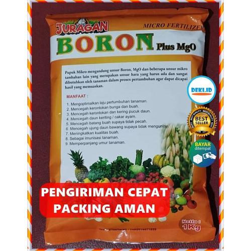 Jual Pupuk Boron Plus Mgo Juragan Micro Fertilizer Untuk Tanaman Anti ...