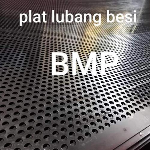 Jual plat lobang besi porporated 1,2mm×1,2m ×2,4m× lobang 6mm sampe ...