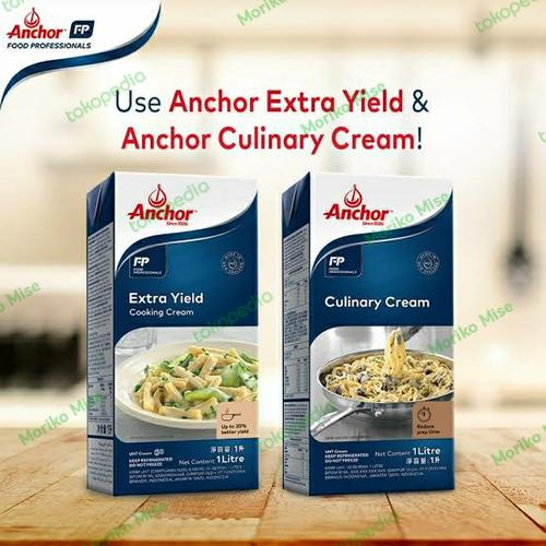 Jual anchor extra yield cooking cream 1 liter / anchor extra yield ...