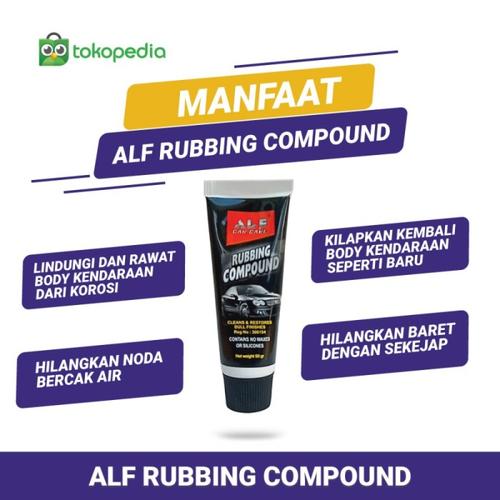Jual Rubbing compound ALF penghilang baret lecet - Alf Compound - Kab ...