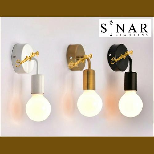 Jual Lampu dinding minimalis fitting holder E27 - Putih - Kota Surabaya ...