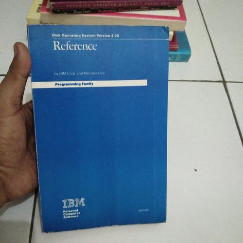 Jual BUKU DISK OPERATING SYSTEM VERSION 3.20 REFERENCE PROGRAMMING ...