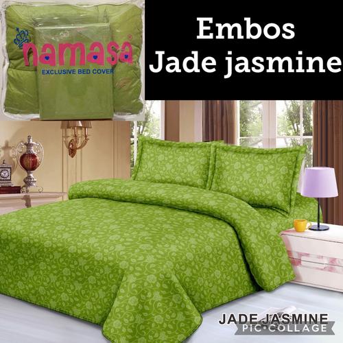 Promo Namasa Badcover Set + Sprei Ukuran King Size 180X200X30 KATUN ...