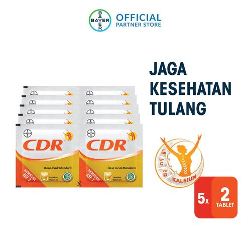Promo CDR Sachet Multivitamin Suplemen Kalsium Vitamin C, D, dan B6 ...