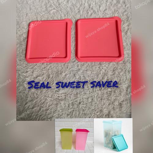 Jual tutup toples Tupperware /seal sweet saver - dark pink - Kab ...