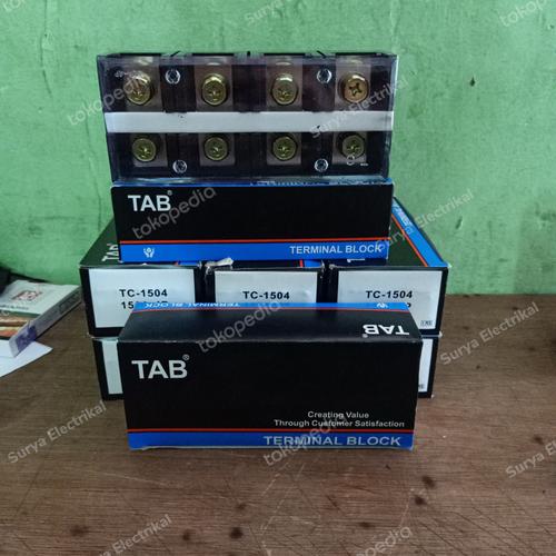 Jual TERMINAL Block 150ampere 4pole TAB TC-1504 - Jakarta Pusat - Surya Electrical | Tokopedia