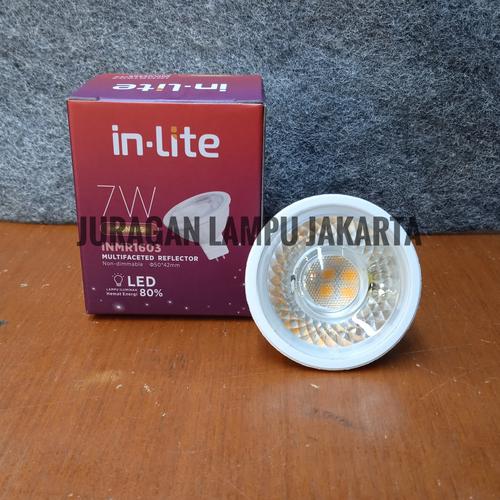 Jual LAMPU MR16 INLITE 7W 220V LED MR16 INLITE 7 WATT - WarmWhite 3000K - Jakarta Pusat ...