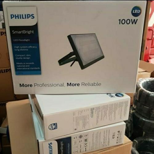 Jual Philips BVP174 Lampu Sorot LED 100W Flood Light 100 Watt BVP 174 ...