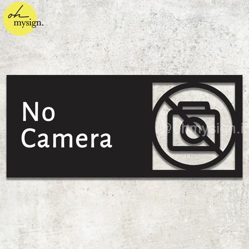 Jual Sign No Camera Kamera Akrilik | Acrylic Sign Modern | Sign Board ...
