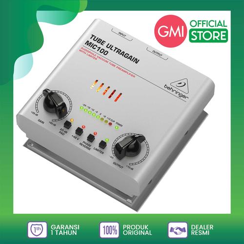 Jual Behringer MIC100 Tube ULTRAGAIN Preamp - Jakarta Utara - GMI ...