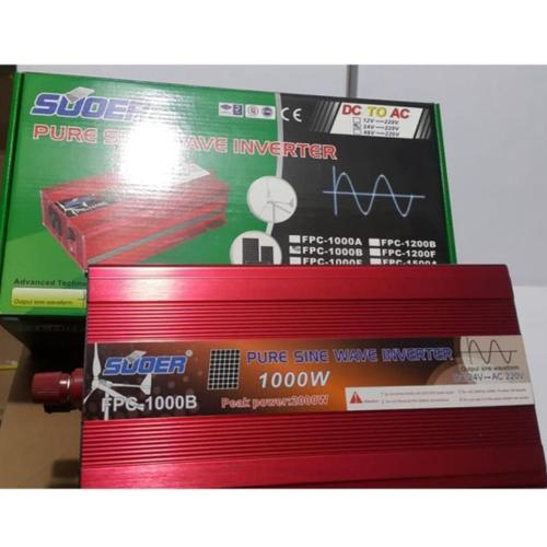 Jual Inverter Suoer Pure Sine Wave 1000W 24V FPC-1000B Sinus Murni - AC220V - Jakarta Utara - PV ...