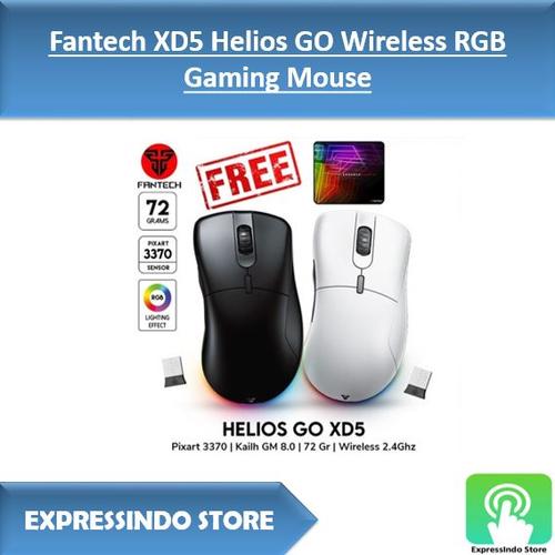 Jual Fantech XD5 Helios GO Wireless RGB Gaming Mouse - Hitam - Jakarta ...