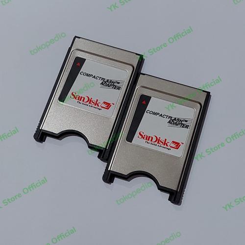 Jual Sandisk Adapter Memory CF Card to PCMCIA Industrial Tools CNC ...
