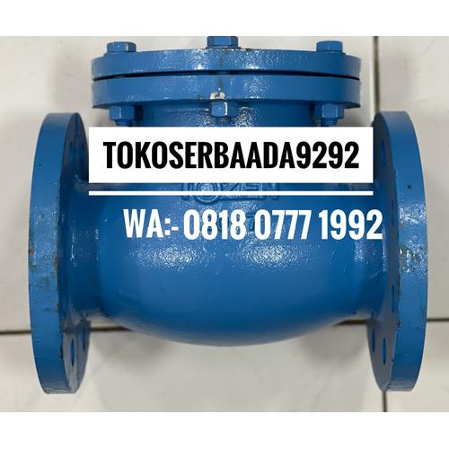 Jual Swing Check Valve 3" inch / DN 80 ; JIS 10K (Cast Iron) - Jakarta ...
