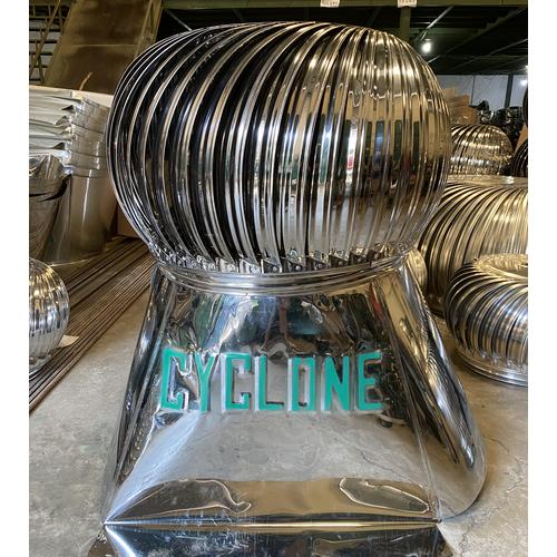 Jual TURBINE VENTILATOR CYCLONE SS L90 36” / VENTILASI UDARA / TURBIN ...