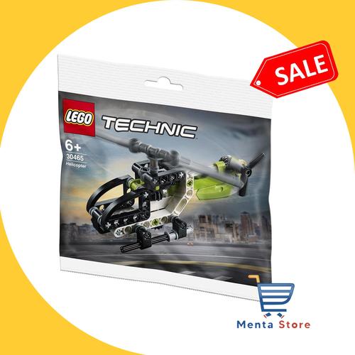Jual LEGO Polybag 30465 Technic Helicopter Mainan Hobi Anak Hadiah Kado ...