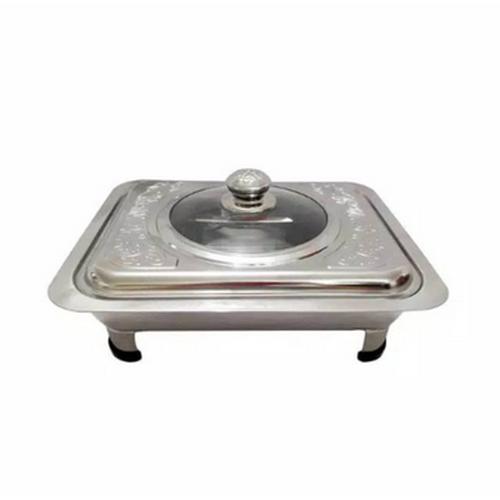 Jual Prasmanan Full Tutup Kaca Fast Food Dish Set Wadah Tempat Makan ...