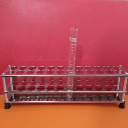 Jual Rak Tabung Reaksi 24 Lubang Stainless Steel. Rack Test tube 24 ...