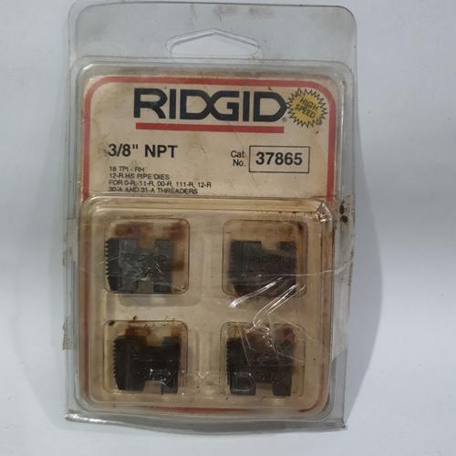 Jual RIDGID 37865 NPT HS 3/8" Pipe Dies 12R mata snai drat - Jakarta ...