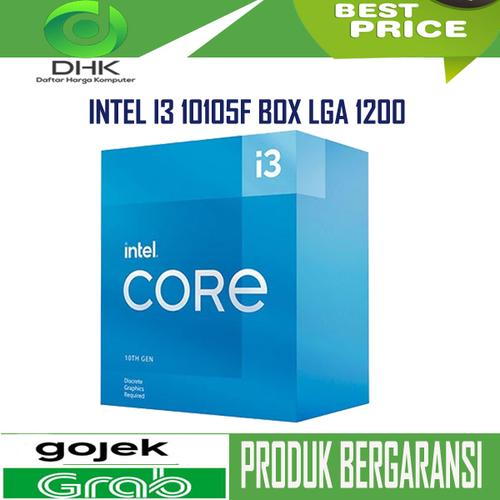 Jual Processor Intel Core I3-10105F Box 3.7GHz LGA1200 - Jakarta Pusat ...
