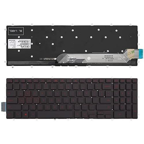 Jual Keyboard Laptop Dell Inspiron 15 7559 7566 7567 7577 Red Backlight ...