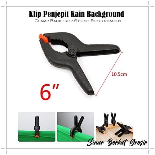 Jual Klip Penjepit Kain Background / Klip Kayu Kertas Clamp Backdrop 6 ...