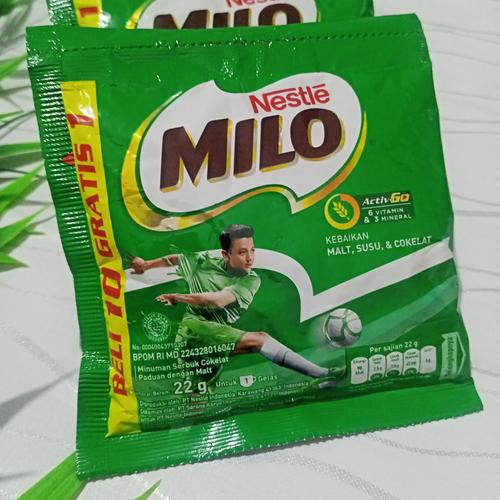 Jual MILO ActivGO Renceng Renteng isi 11 Sachet @22 gr - 10 sachet ...